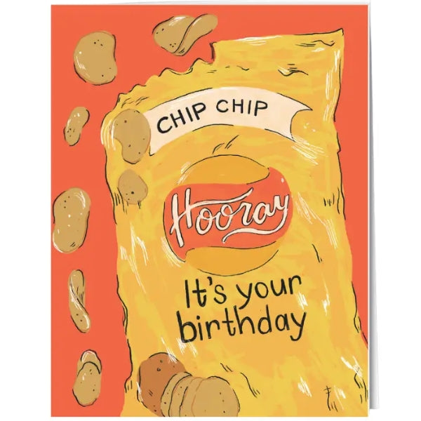 Chip Chip Hooray Birthday Card by Paper Protoge at Maker House Co.