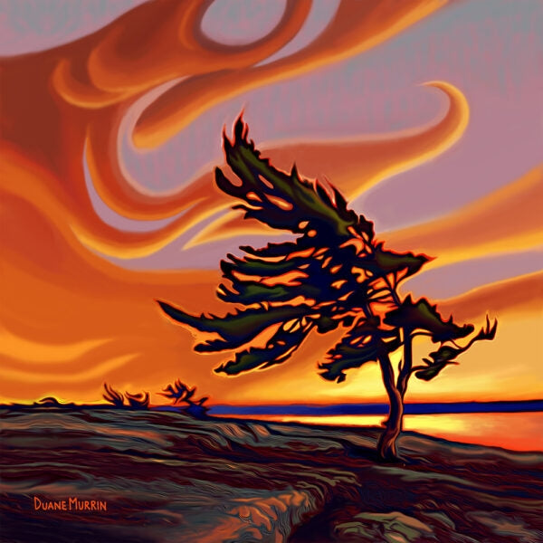 Mounted Print - Georgian Bay by Duane Murrin at Maker House Co.