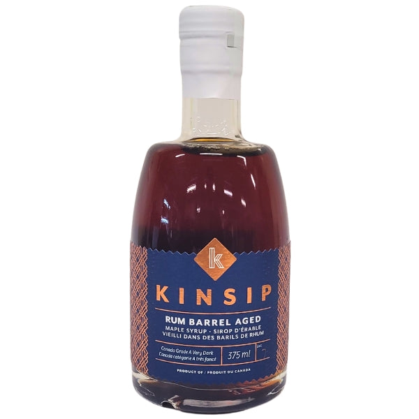 Rum Barrel Aged Maple Syrup by Kinsip Spirits at Maker House Co.