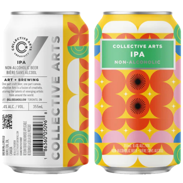 Non-Alcoholic Beer - IPA by Collective Arts At Maker House Co.