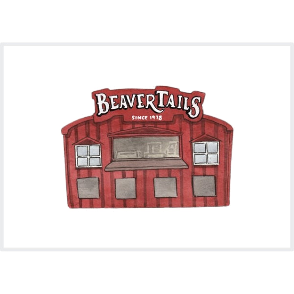Ottawa Print - Beavertails Stand (5" x 7") by Natalie Czerwinski at ...