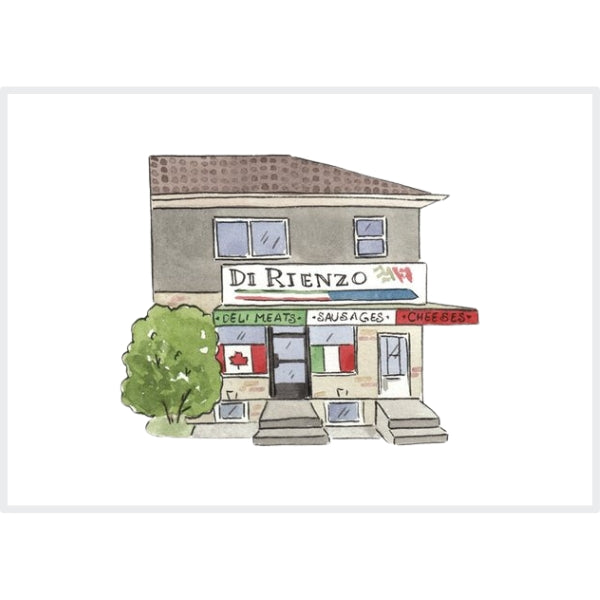 Ottawa Print - Di Rienzo's (5" x 7") by Natalie Czerwinski at Maker ...