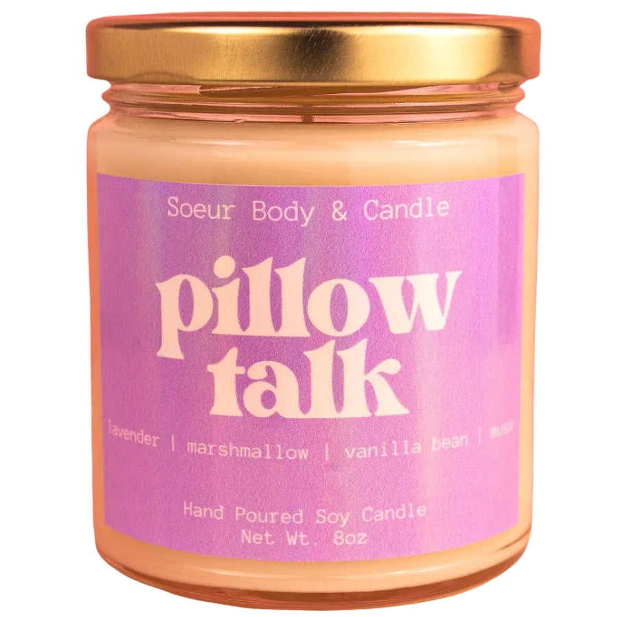 Pillow Talk Soy Candle by Soeur Body and Candle at Maker House Co.