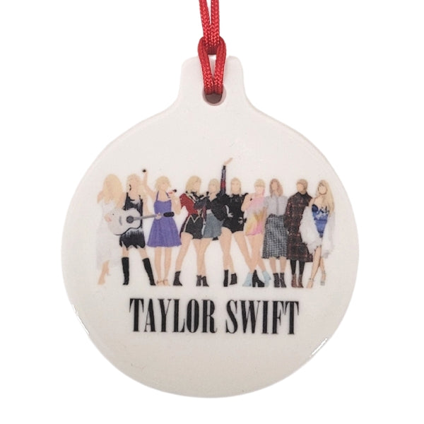 Taylor Swift Eras Tour Ceramic Ornament by The Cheeky Tree at Maker ...