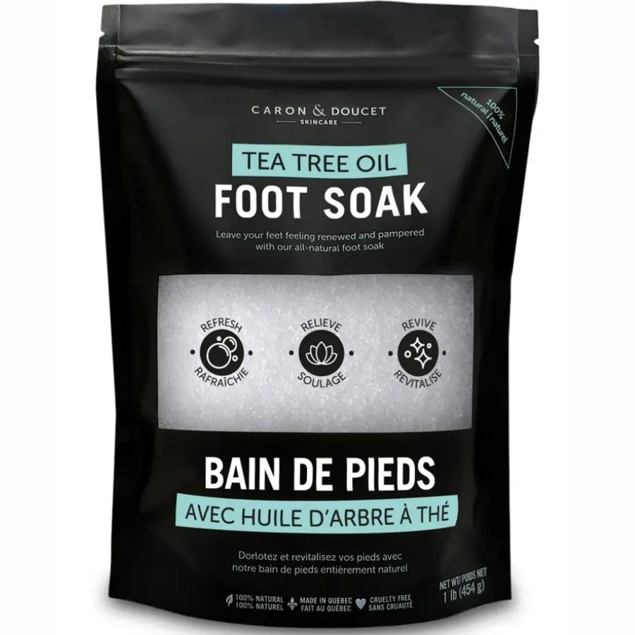 Tea Tree Oil Foot Soak by Caron and Doucet at Maker House Co.