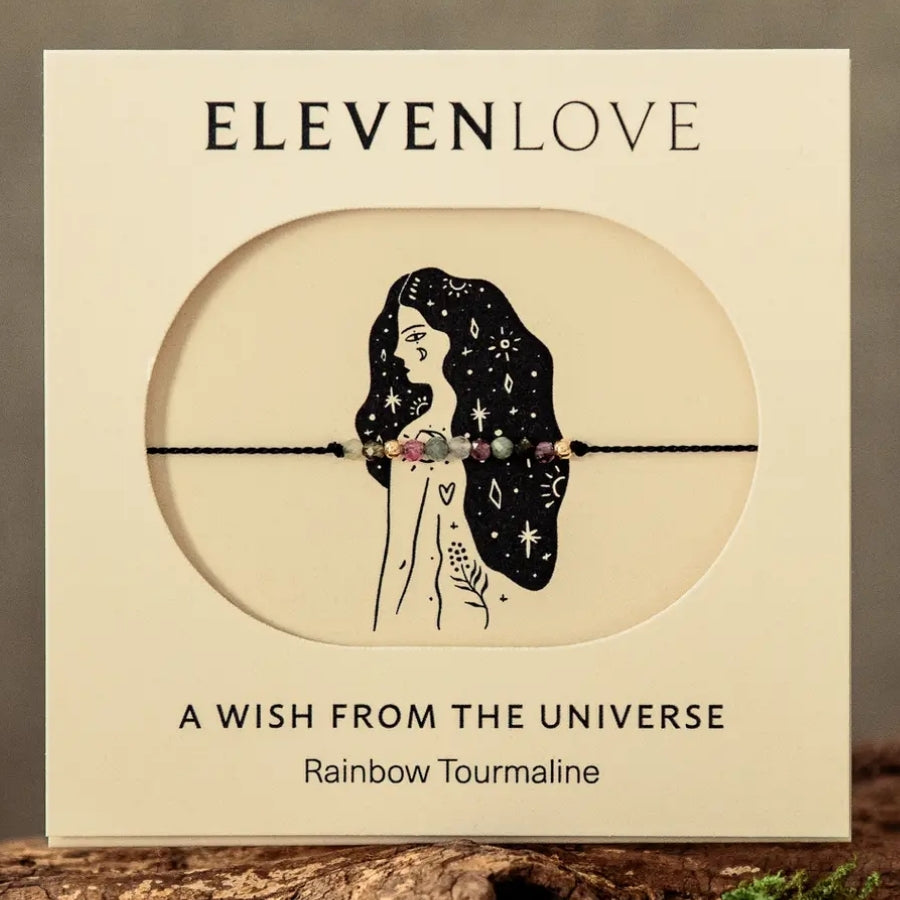 Wish Bracelet - Universe Tourmaline by Eleven Love at Maker House Co.