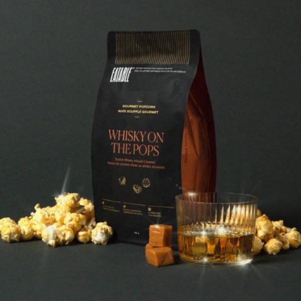 Gourmet Popcorn - Whisky On The Pops by EATABLE Popcorn at Maker House Co.