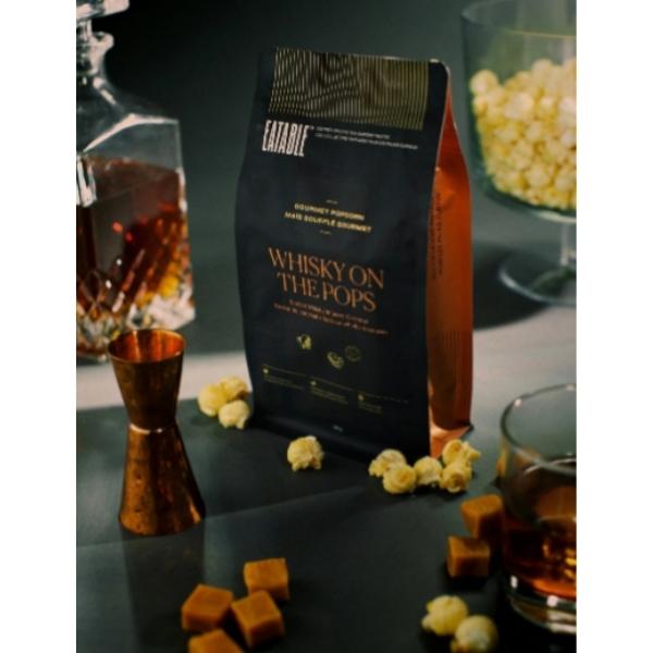 Gourmet Popcorn - Whisky On The Pops by EATABLE Popcorn at Maker House Co.