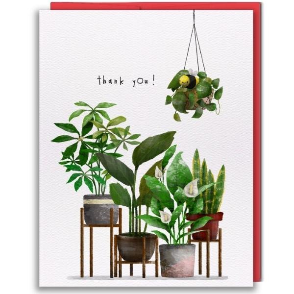 Thank You Plants Card by Studio Vcky at Maker House Co.