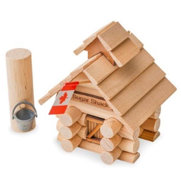 Sugar Shack Log Cabin Kit by Log Cabin Toys at Maker House Co.