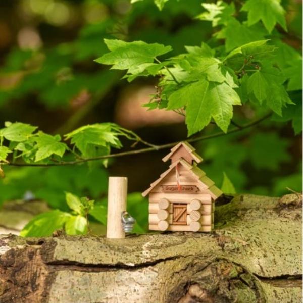 Sugar Shack Log Cabin Kit by Log Cabin Toys at Maker House Co.