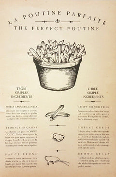 The Perfect Poutine Postcard by Whaaat? Studio at Maker House Co.