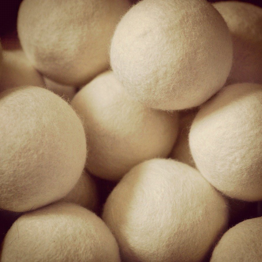 Wool Dryer Balls Set (3) by Moss Creek Wool Works at Maker House Co.